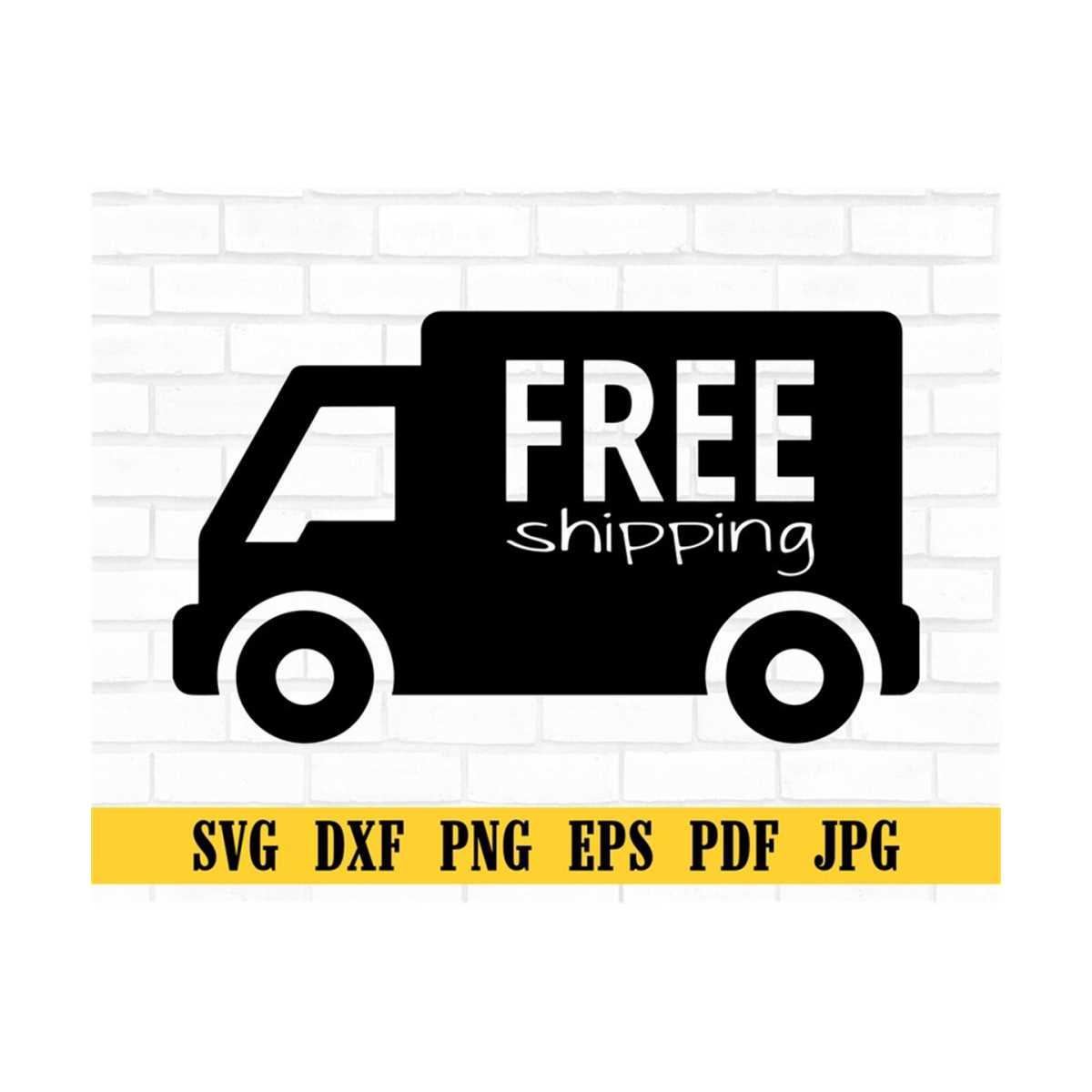 Free shipping svg, Cargo Delivery Van SVG ,Moving Vehicle, D | Inspire ...