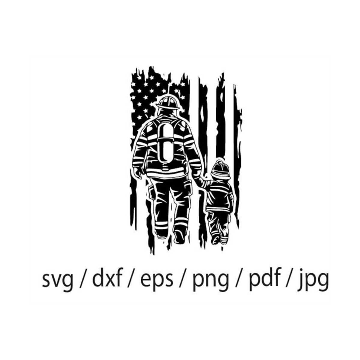 US Firefighter Svg ,Patriotic Firefighter svg, USA Flag Fire | Inspire ...