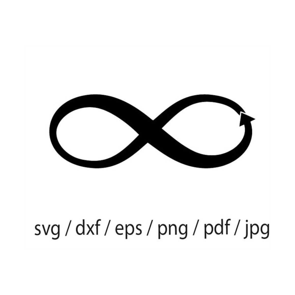 Infinity Symbol Svg. Vector Cut file for Cricut, Silhouette, | Inspire ...
