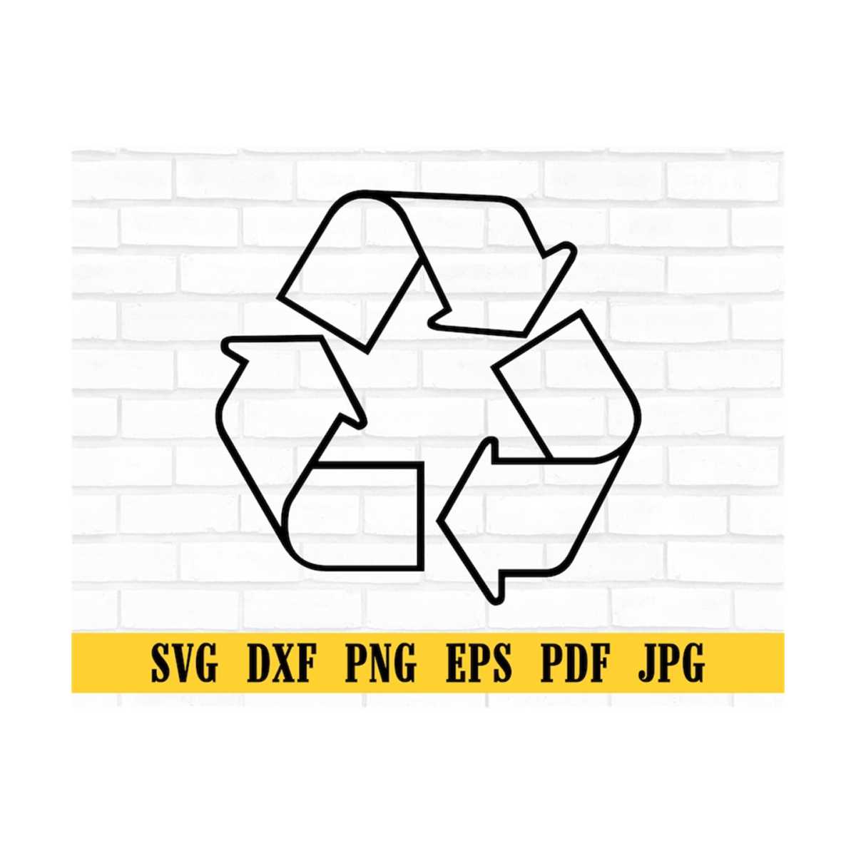 Recycle Icon Silhouette, Recycle Icon Svg, Recycle Icon png, | Inspire ...