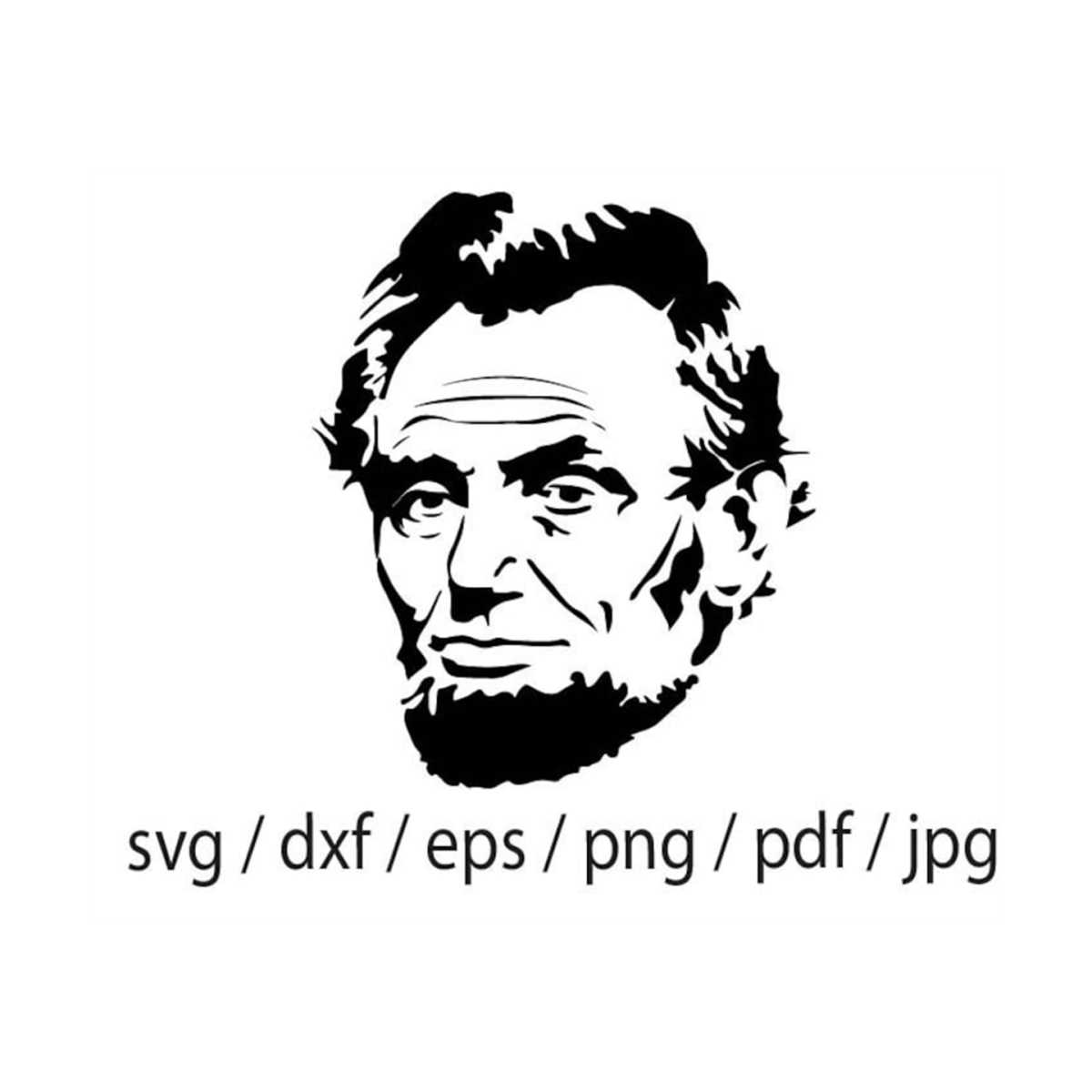 Abraham Lincoln Svg, America Svg, 4th of July Svg, Merica Sv - Inspire ...
