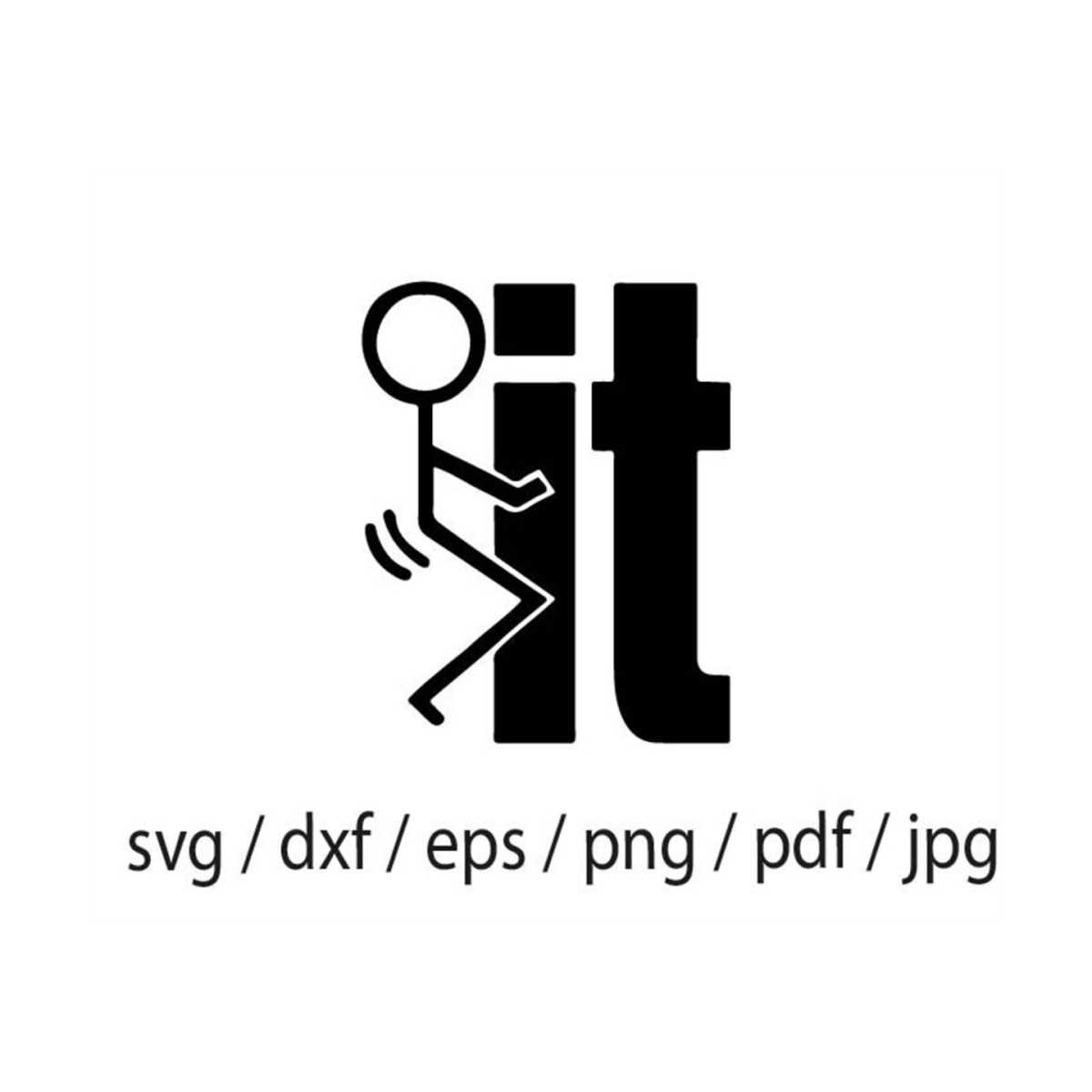 F It Instant Download SVG, PNG, EPS, dxf, jpg digital downlo | Inspire ...