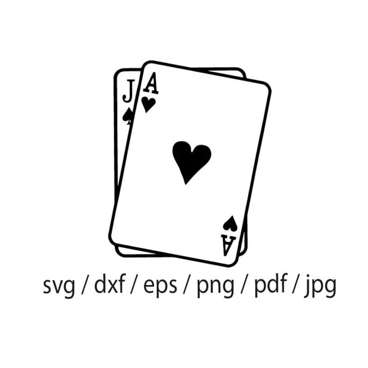 Playing Cards Svg, Aces svg, Poker Cards svg, Royal Flush Cl | Inspire ...