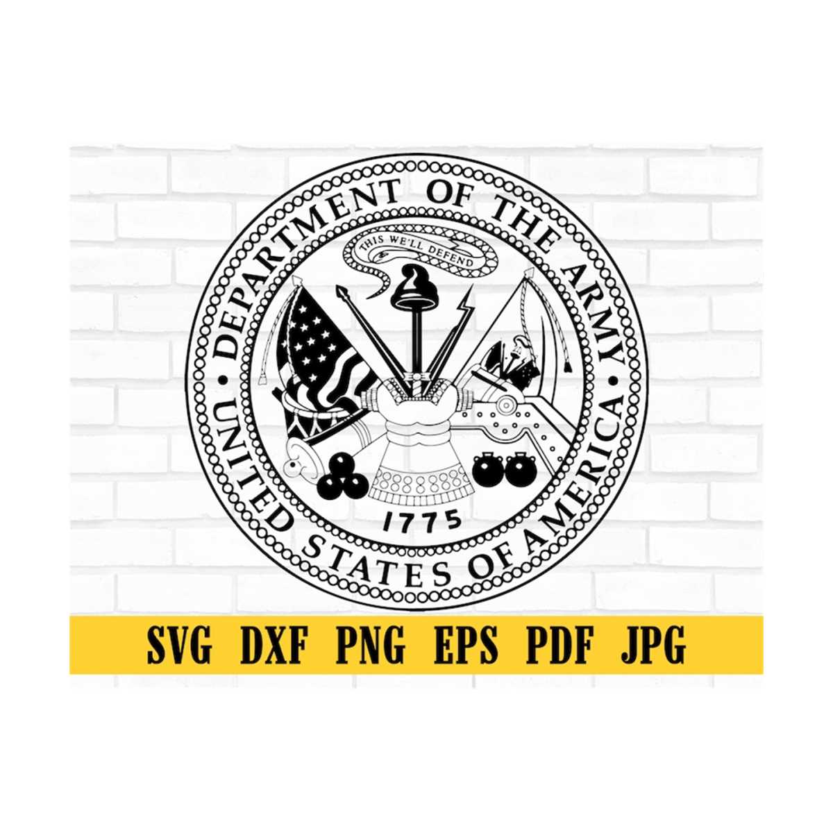 Department of the Army svg, United States of America, United | Inspire ...