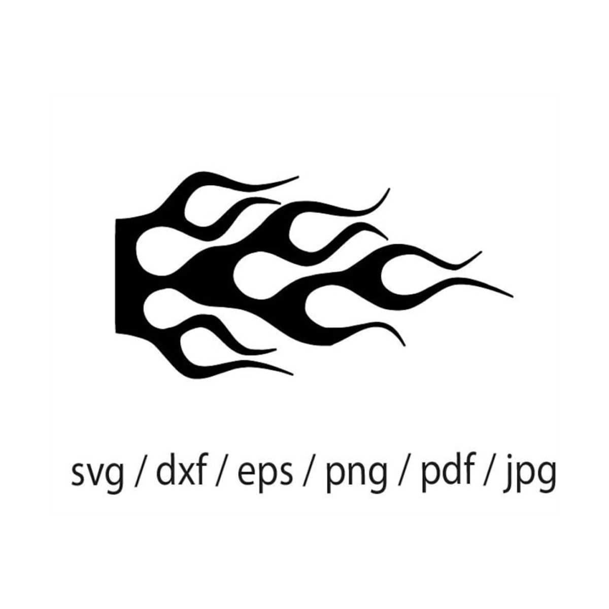 Flame Car svg, Motor Fire svg, Racing Flames,SVG For Vinyl C | Inspire ...