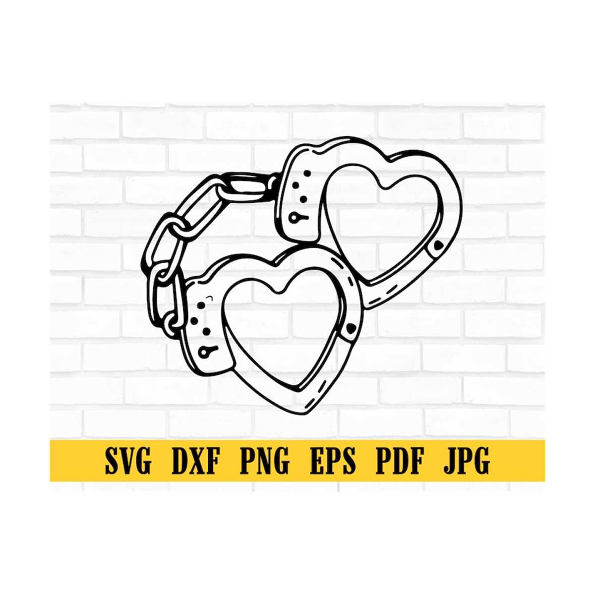 police handcuffs svg - Inspire Uplift