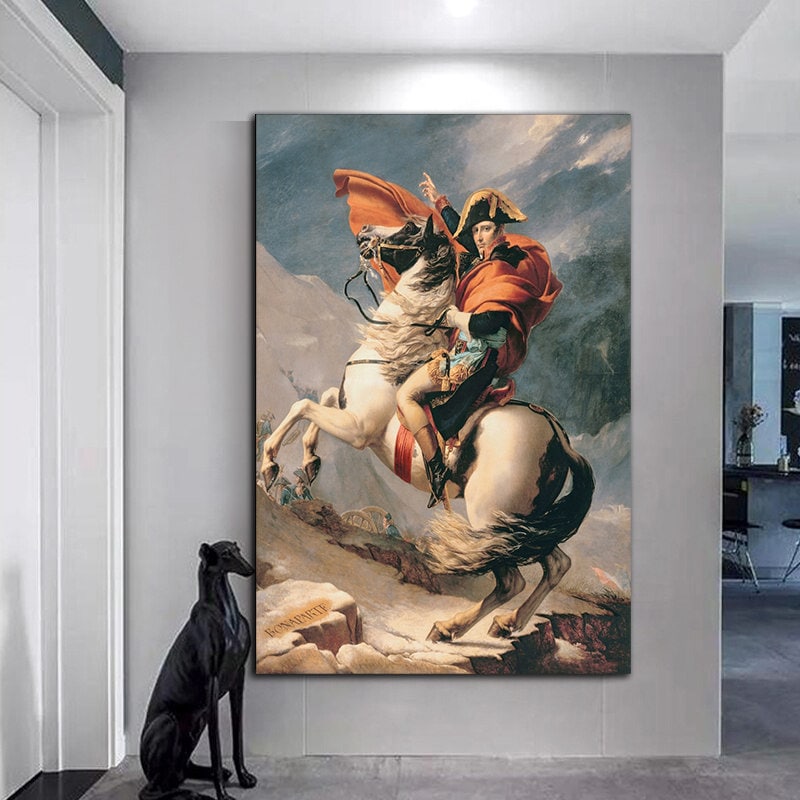 Napoleon Bonaparte Canvas, French King Wall Art, Bonaparte C - Inspire ...