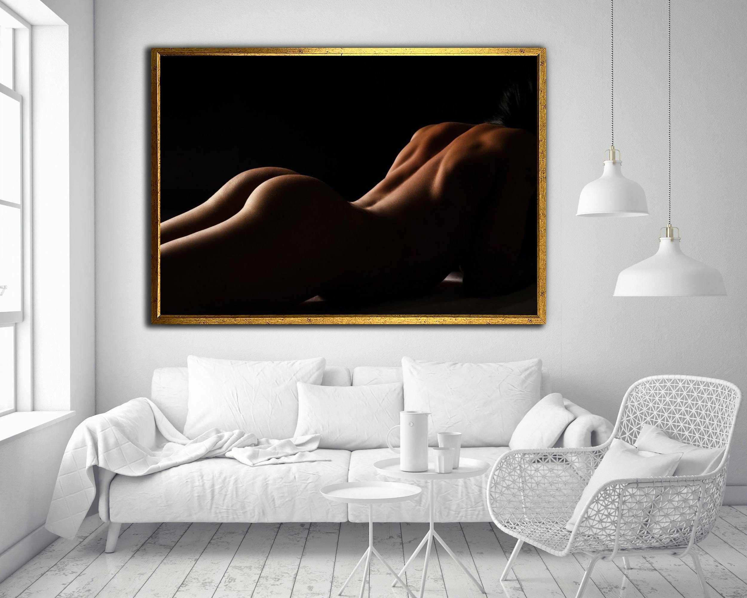 sexy female body canvas painting, woman with beautiful body | Inspire Uplift