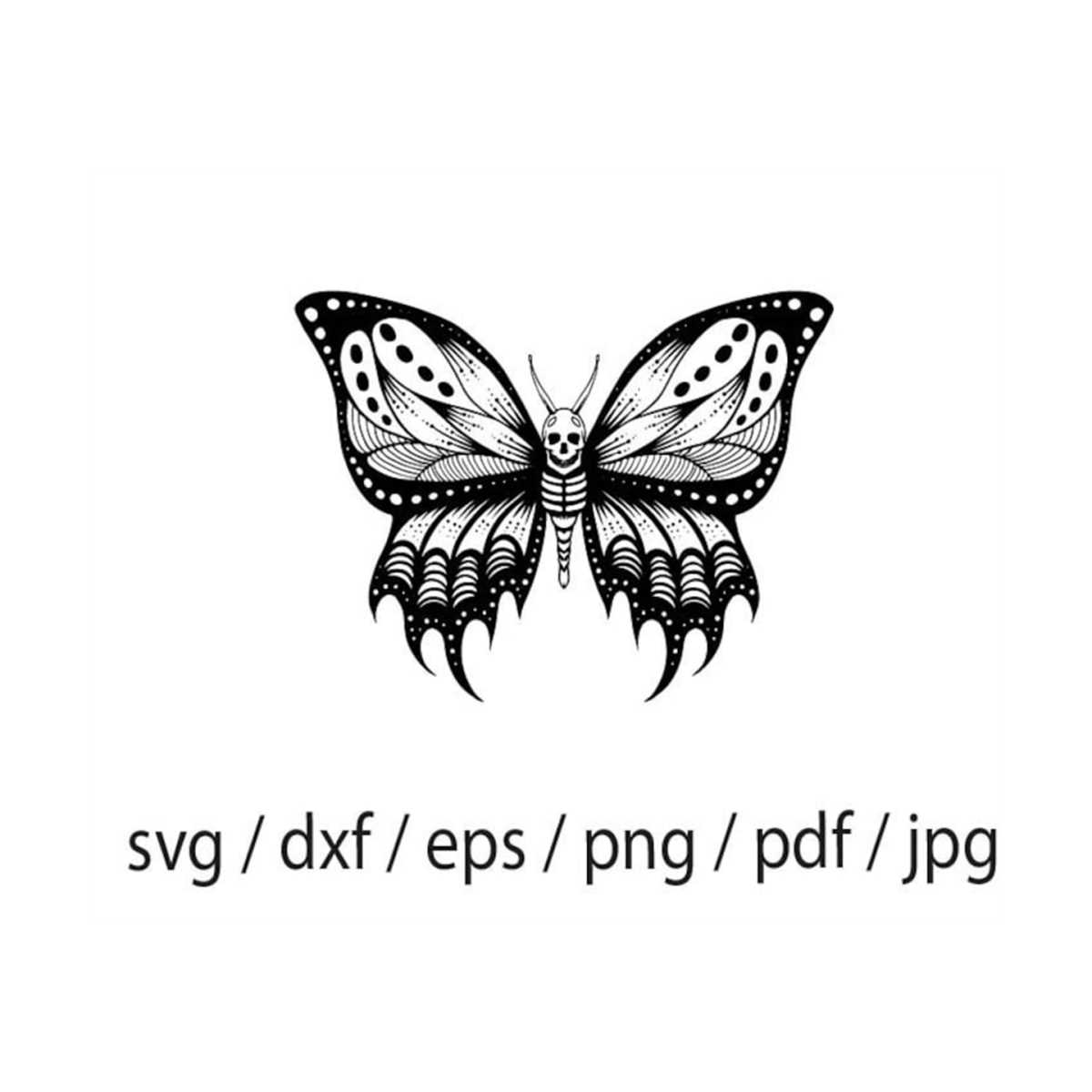 Butterfly SVG, Butterfly Cut File, Butterfly DXF, Butterfly | Inspire ...