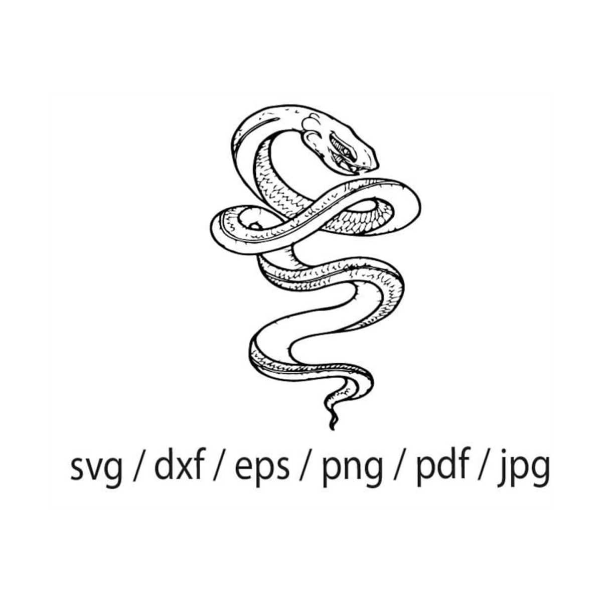 Snake Head Svg, Anaconda Svg, Snake Svg, Snake Dxf, Snake Pn | Inspire ...