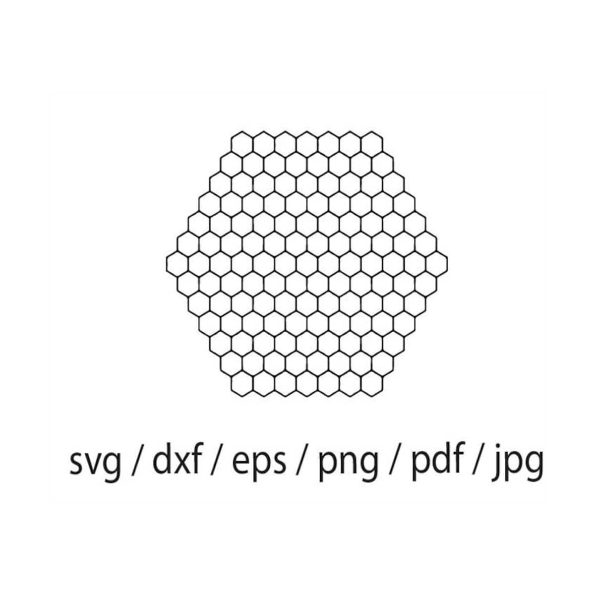Hexagon SVG,Honeycomb Pattern Svg, Seamless Beecomb Pattern | Inspire ...