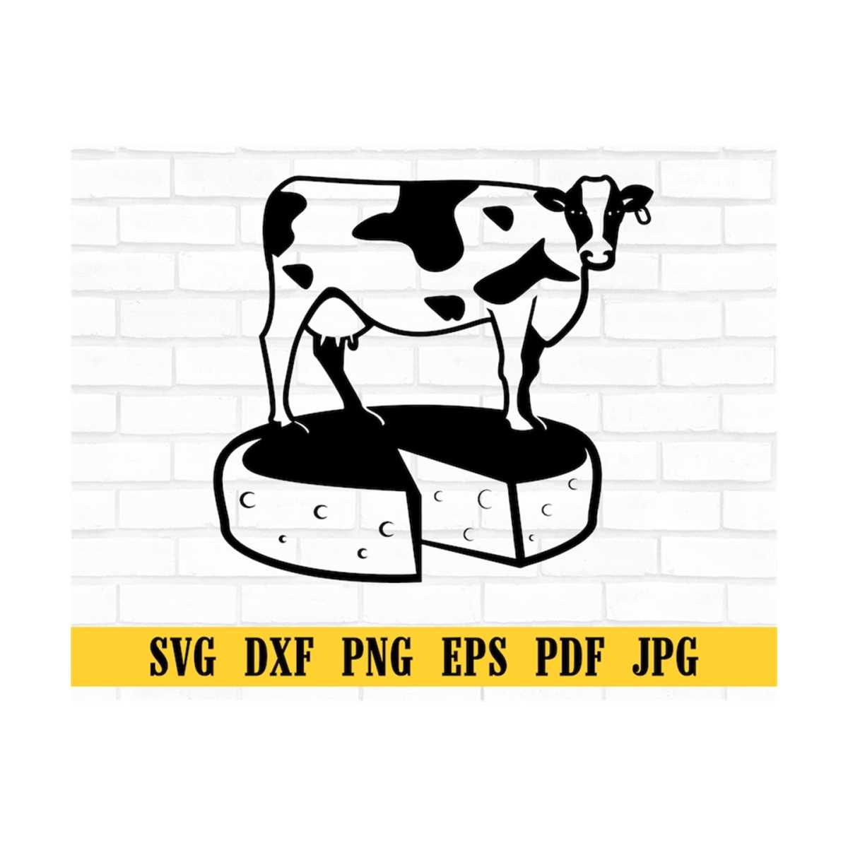 Cow Stand on Cheese ,Swiss ,Wedge ,Cattl, Farm Animal ,Dairy | Inspire ...