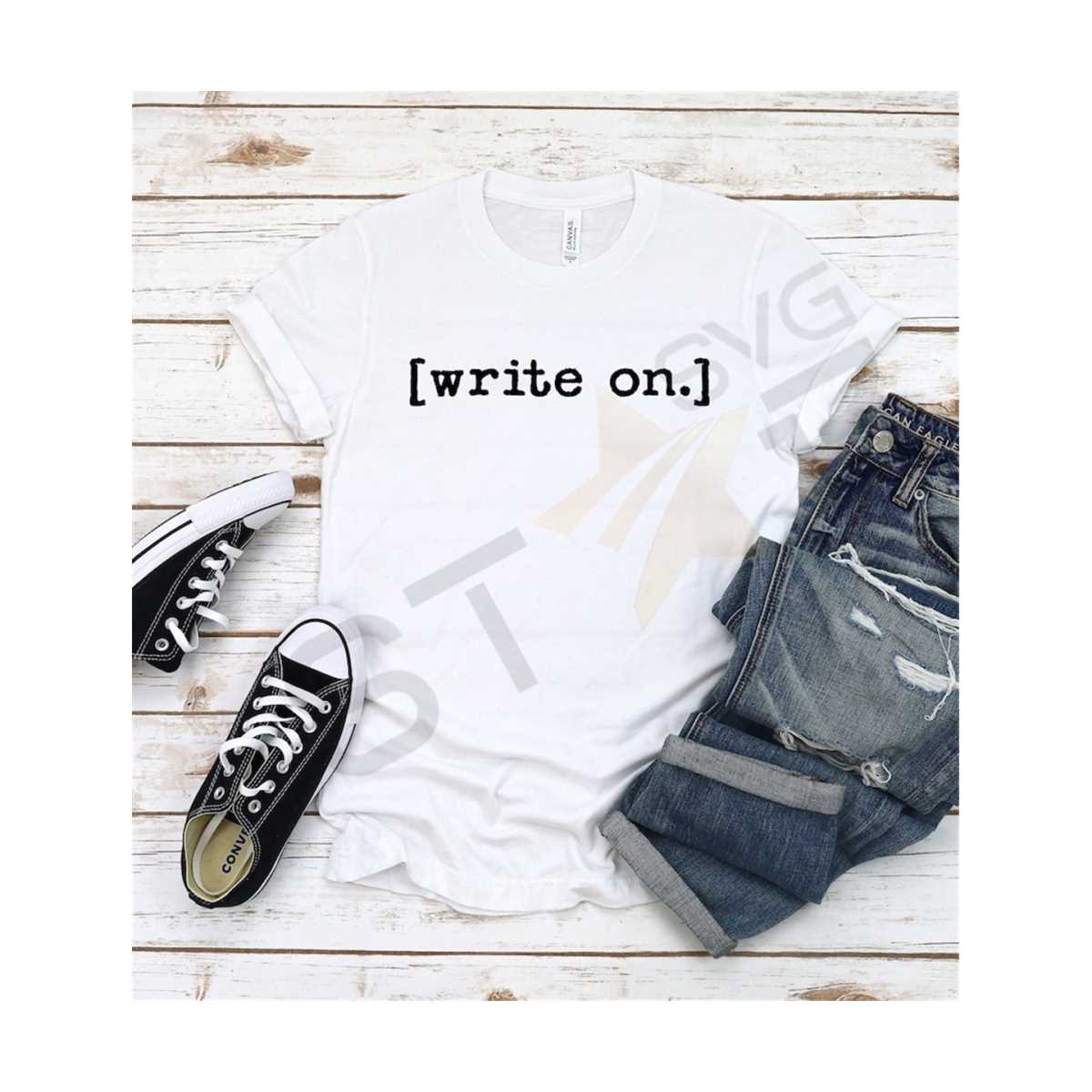 Write On svg, Writer svg, Novelist svg, Writing svg, Journal | Inspire ...