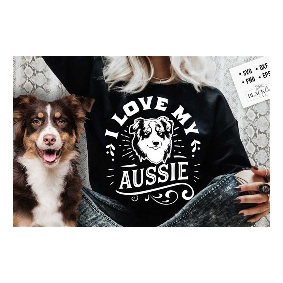 I love my Aussie svg, Aussie dog svg, I love my Aussie svg, - Inspire ...