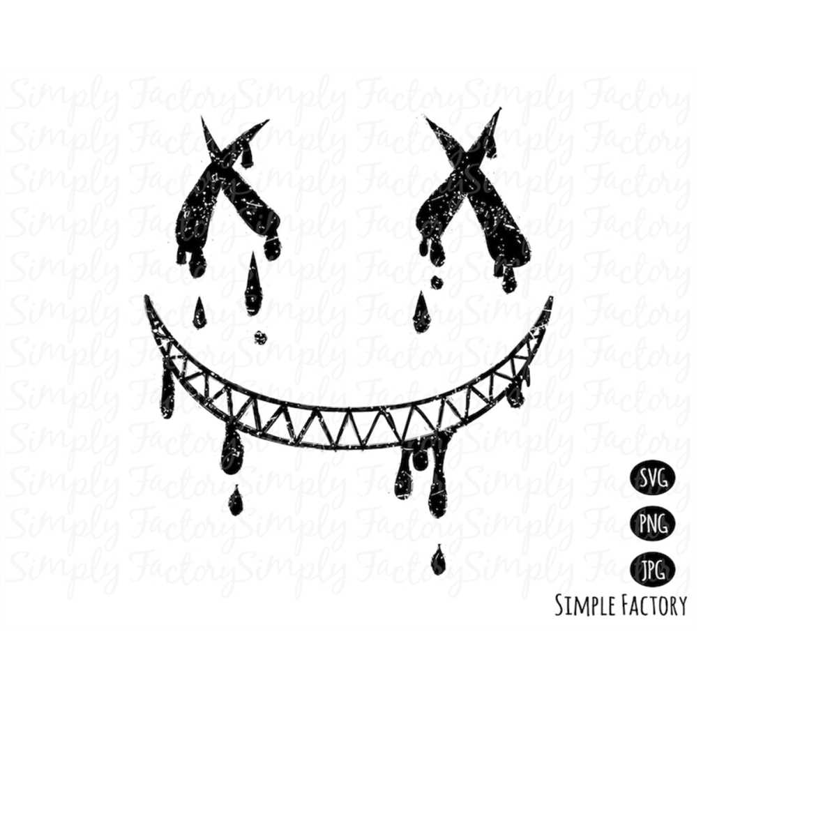 Evil Smile Svg, Evil, Smile, Smile Face, Big Smile, Horror S | Inspire ...