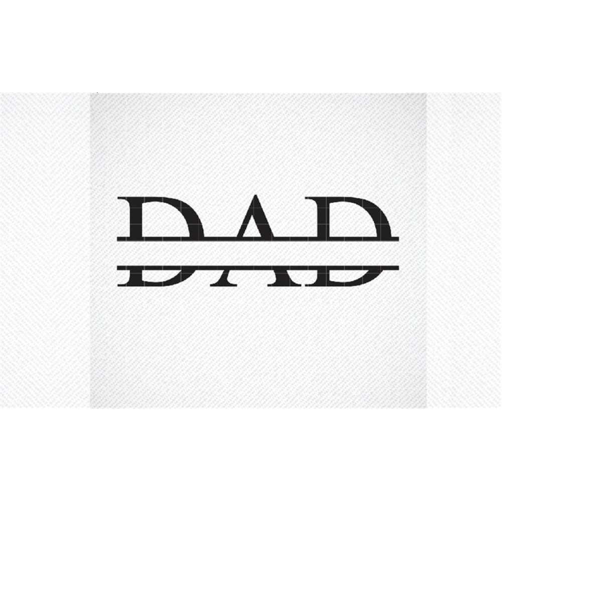 Dad split monogram SVG, Gift For Dad, Father's Day Gift, Fat | Inspire ...