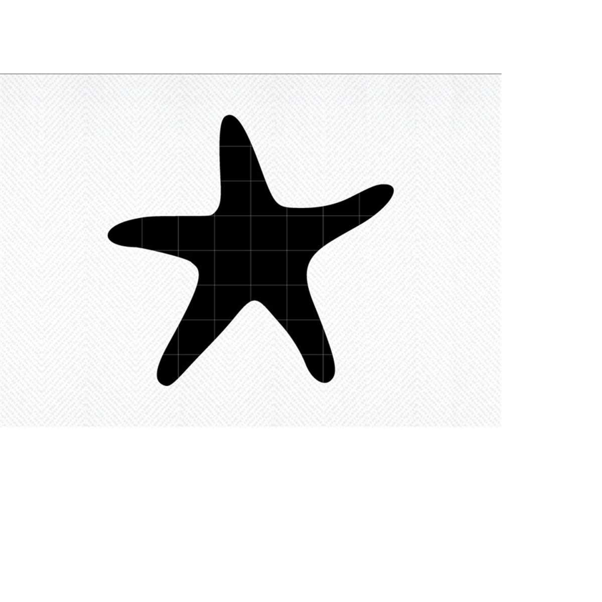 Starfish SVG, Starfish Silhouette svg, Starfish png, Starfis | Inspire ...