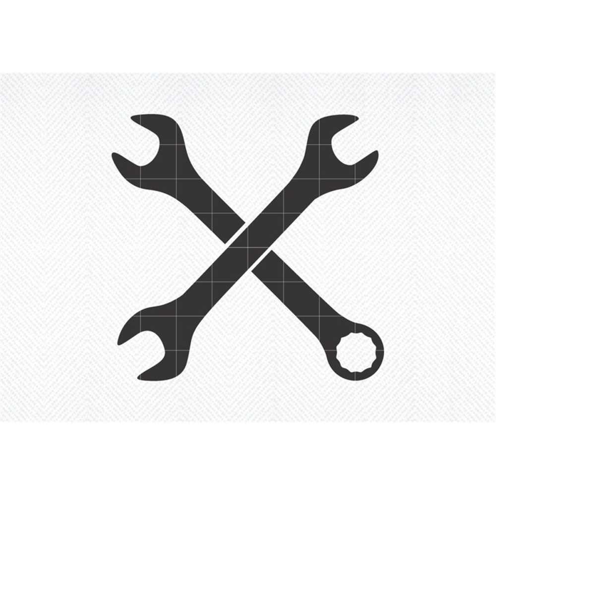 wrench cross svg - Inspire Uplift