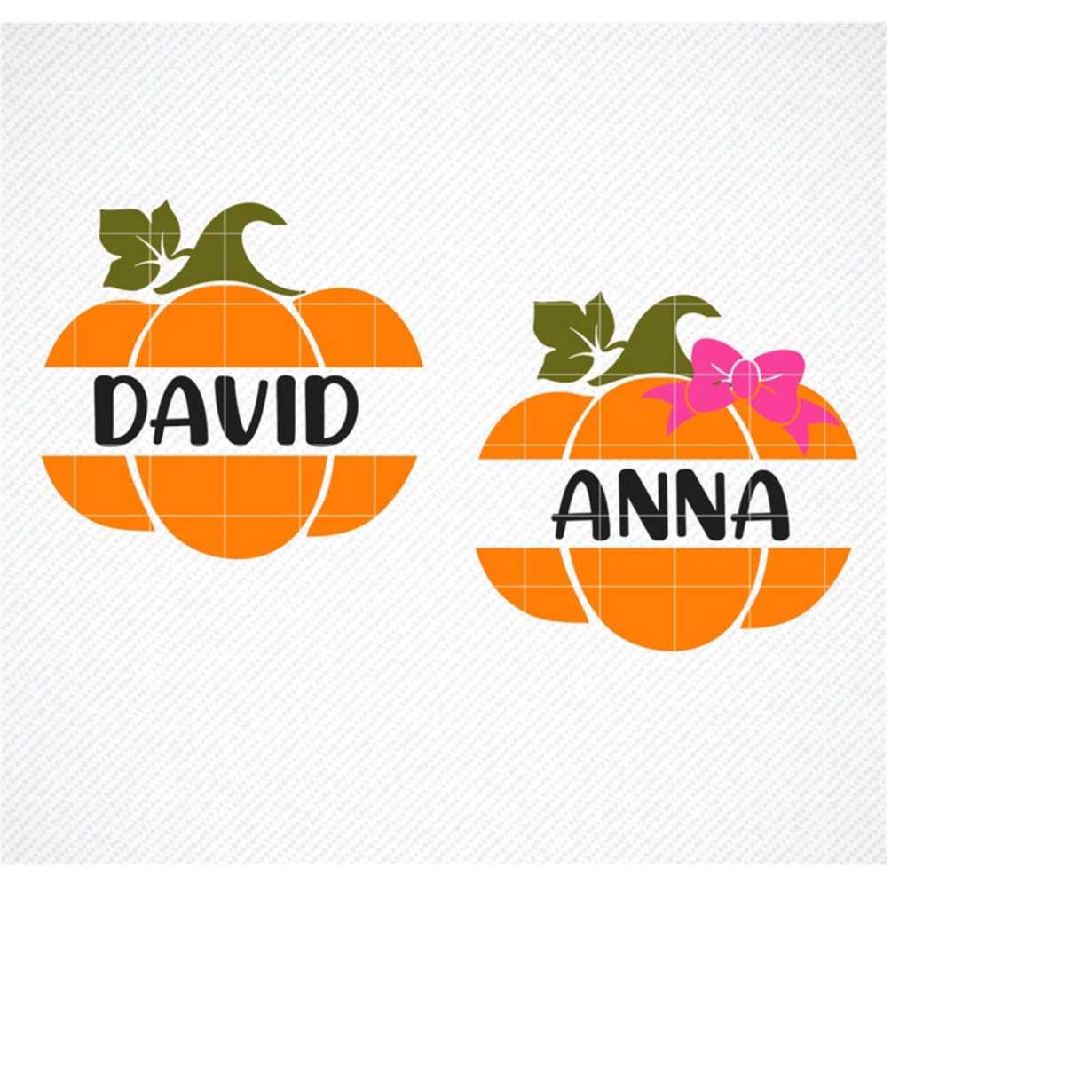 Pumpkin Split Monogram Svg, Baby Boy Pumpkin Svg,, Kids Pump | Inspire ...