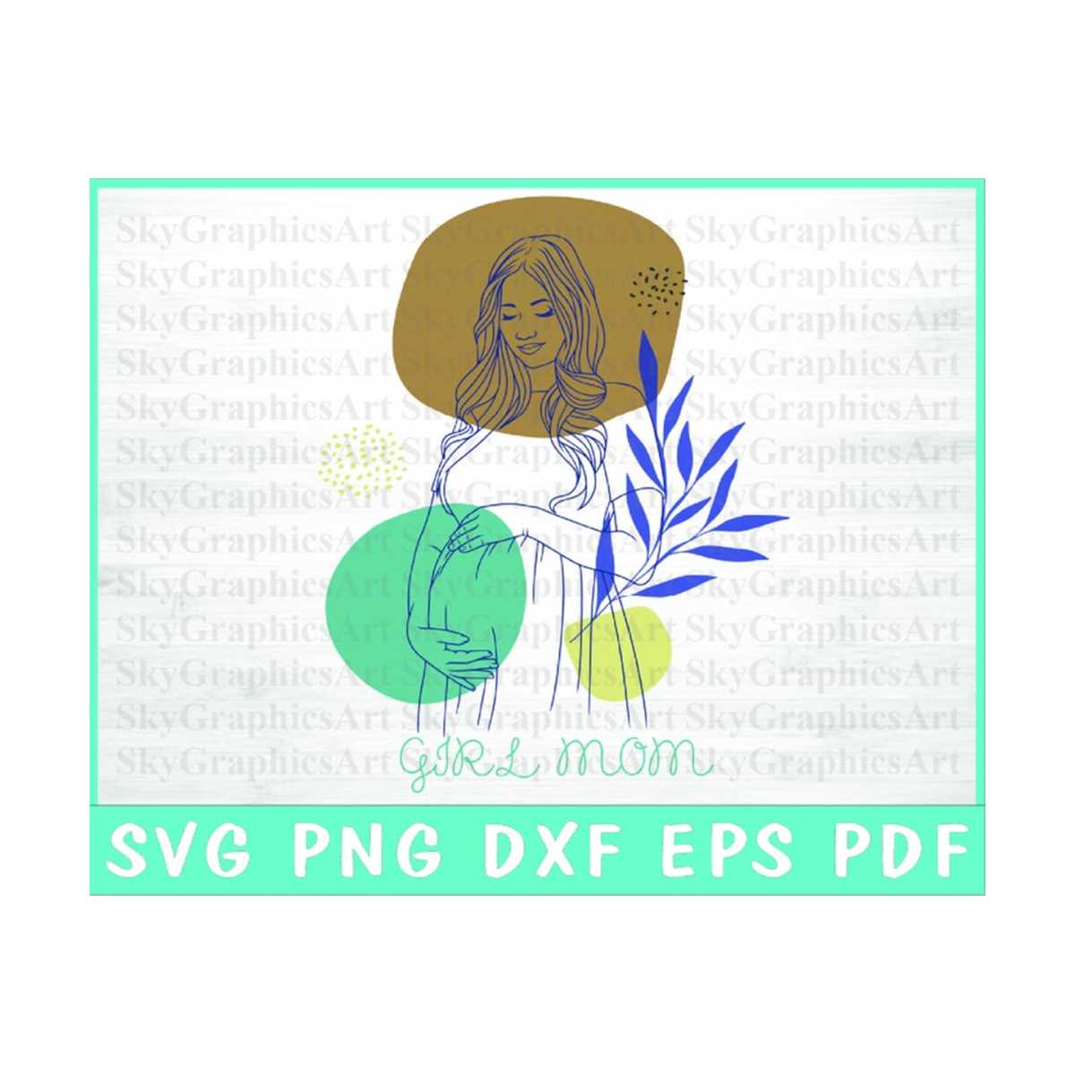 Girl Mom Svg - Mama Of Girls Svg File For Cricut - Girl Mama - Inspire ...