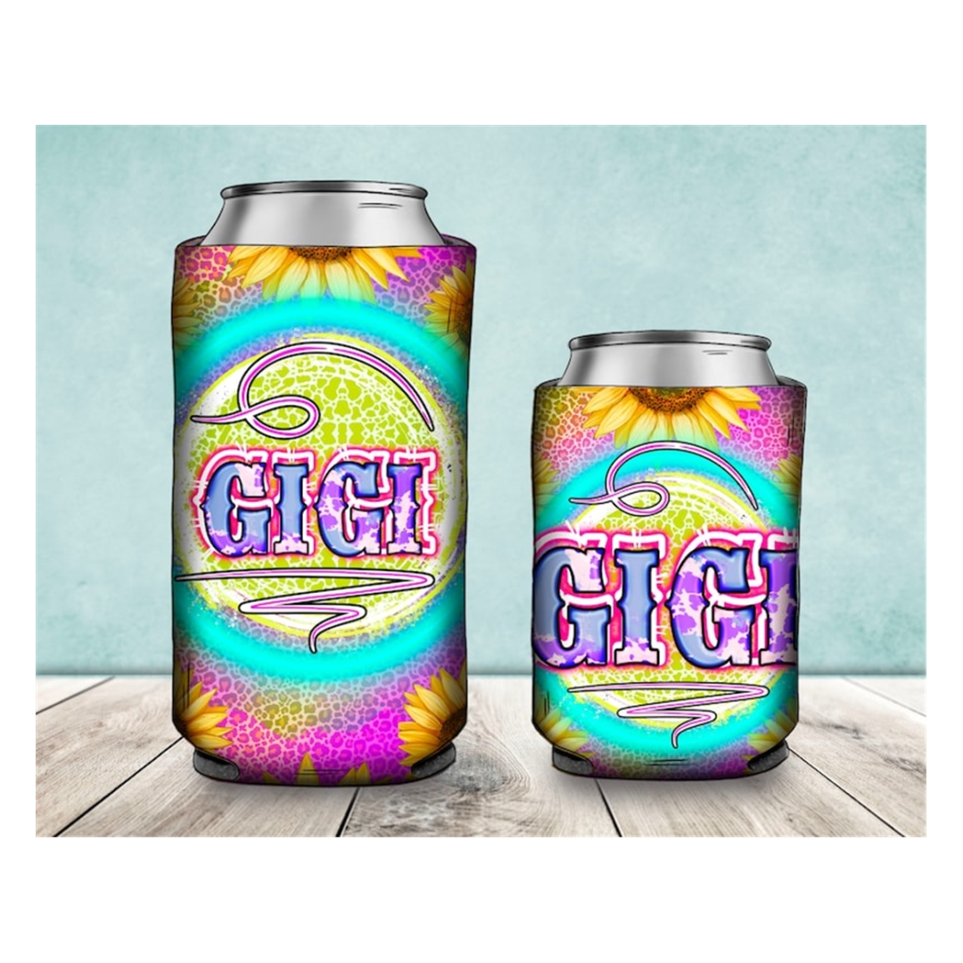 Western Gigi Can Cooler PNG Sublimation Design, Gigi Can Hol | Inspire ...