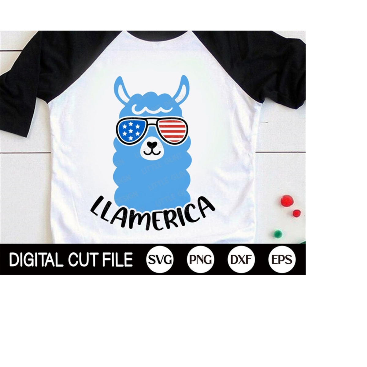 Llamerica SVG, 4th of July Svg, Patriotic Svg, America Llama | Inspire ...