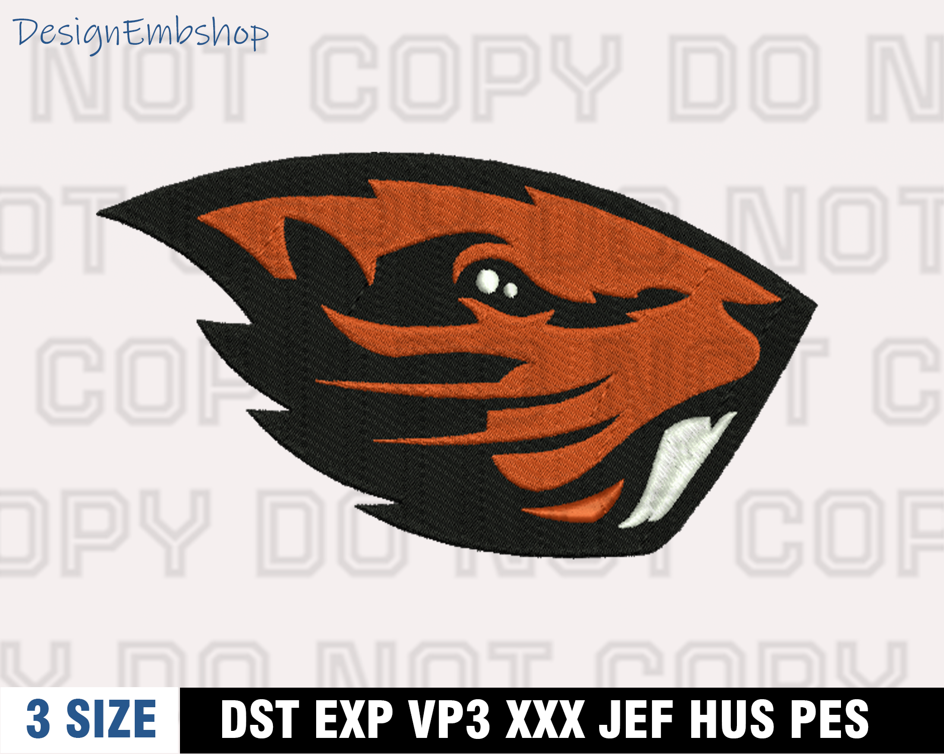 Oregon State Beavers Embroidery Designs, NCAA Machine Embroi | Inspire ...