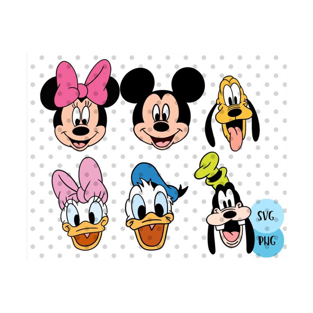 6 Mouse Friends SVG Bundle, mouse svg, mouse friends svg | Inspire Uplift