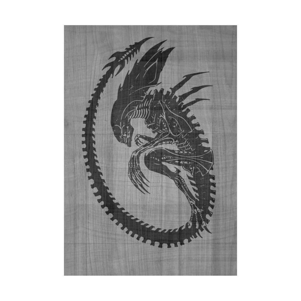 Alien SVG Cut File for Cricut, Silhouette, Xenomorph, Cricut | Inspire ...