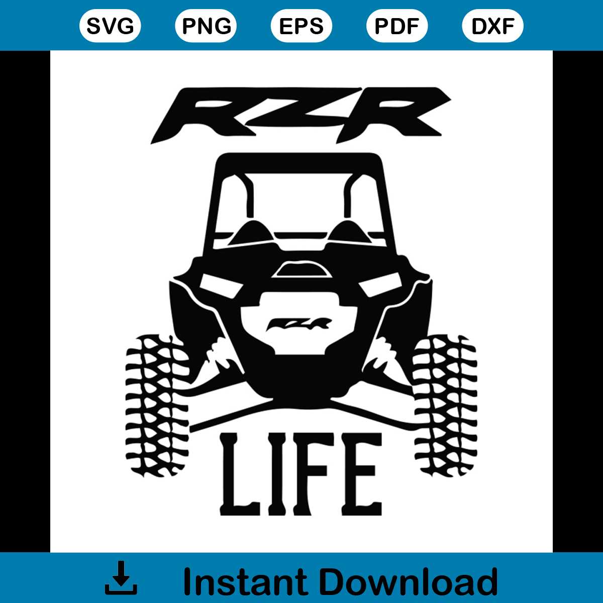 RZR Life Offroading Svg, Vehicle Svg, RZR Svg, Offroading Sv | Inspire ...
