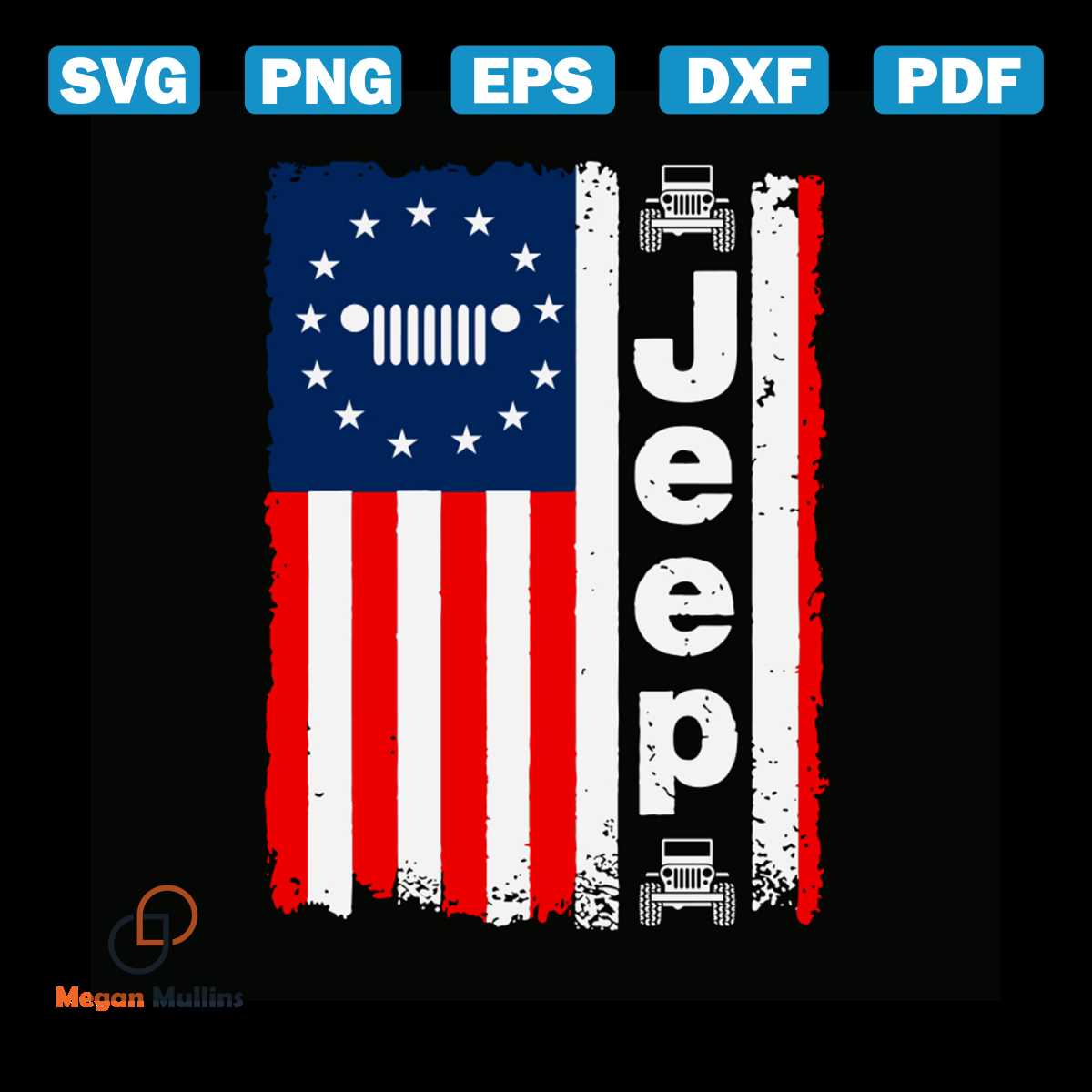 Jeep American Flag Svg, Vehicle Svg, Jeep 4th Of July Svg, A - Inspire ...