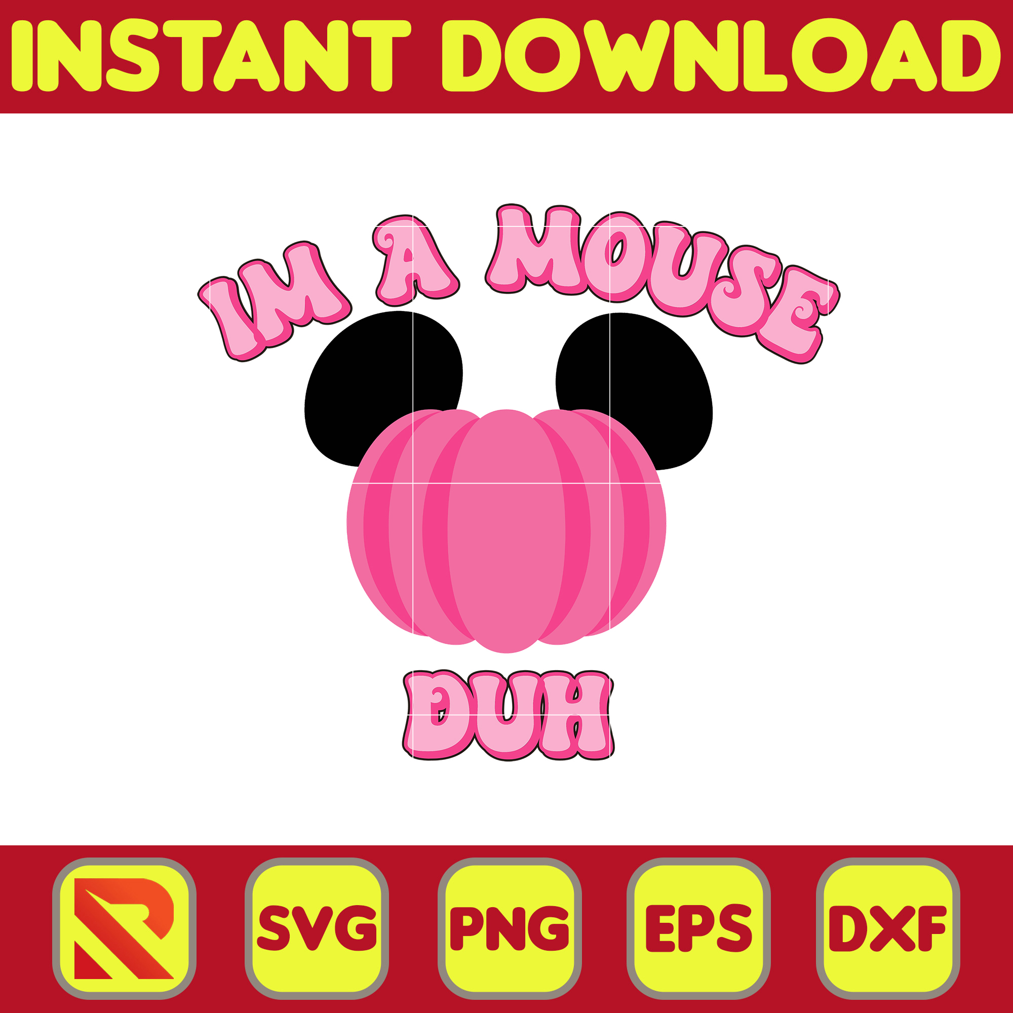 Mean Gal Svg, Im A Mouse DUH Svg, Spell Book Svg, Mean Gal c | Inspire ...