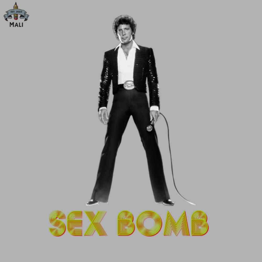 The original sex bomb Tom Jones Sublimation PNG Download - Inspire Uplift