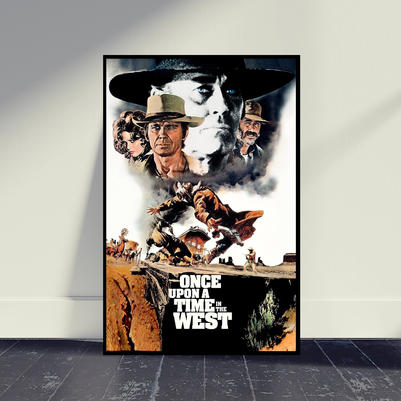 Once Upon a Time in the West Movie Poster Wall Art, Living R - Inspire ...