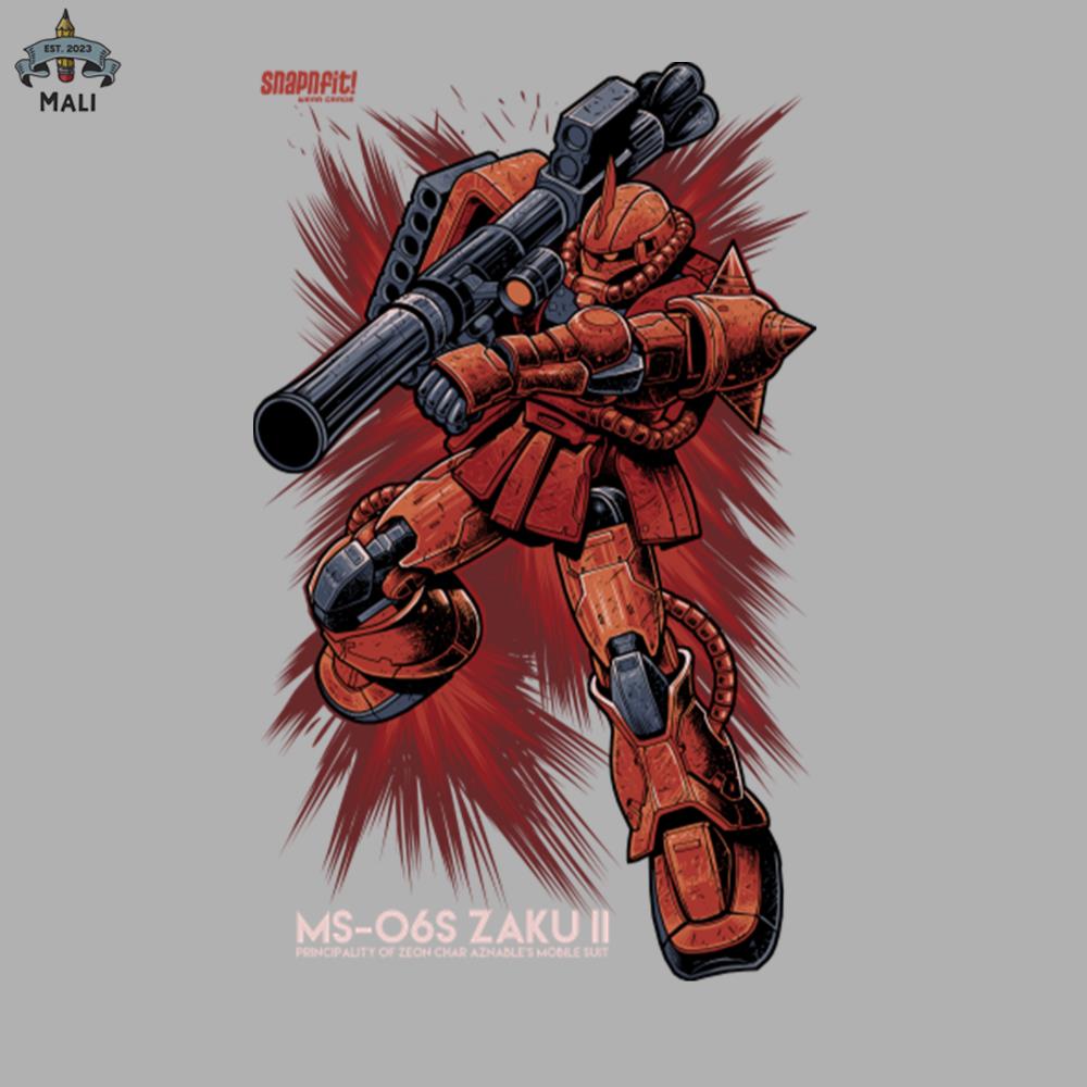 Zaku Char Sublimation PNG Download | Inspire Uplift