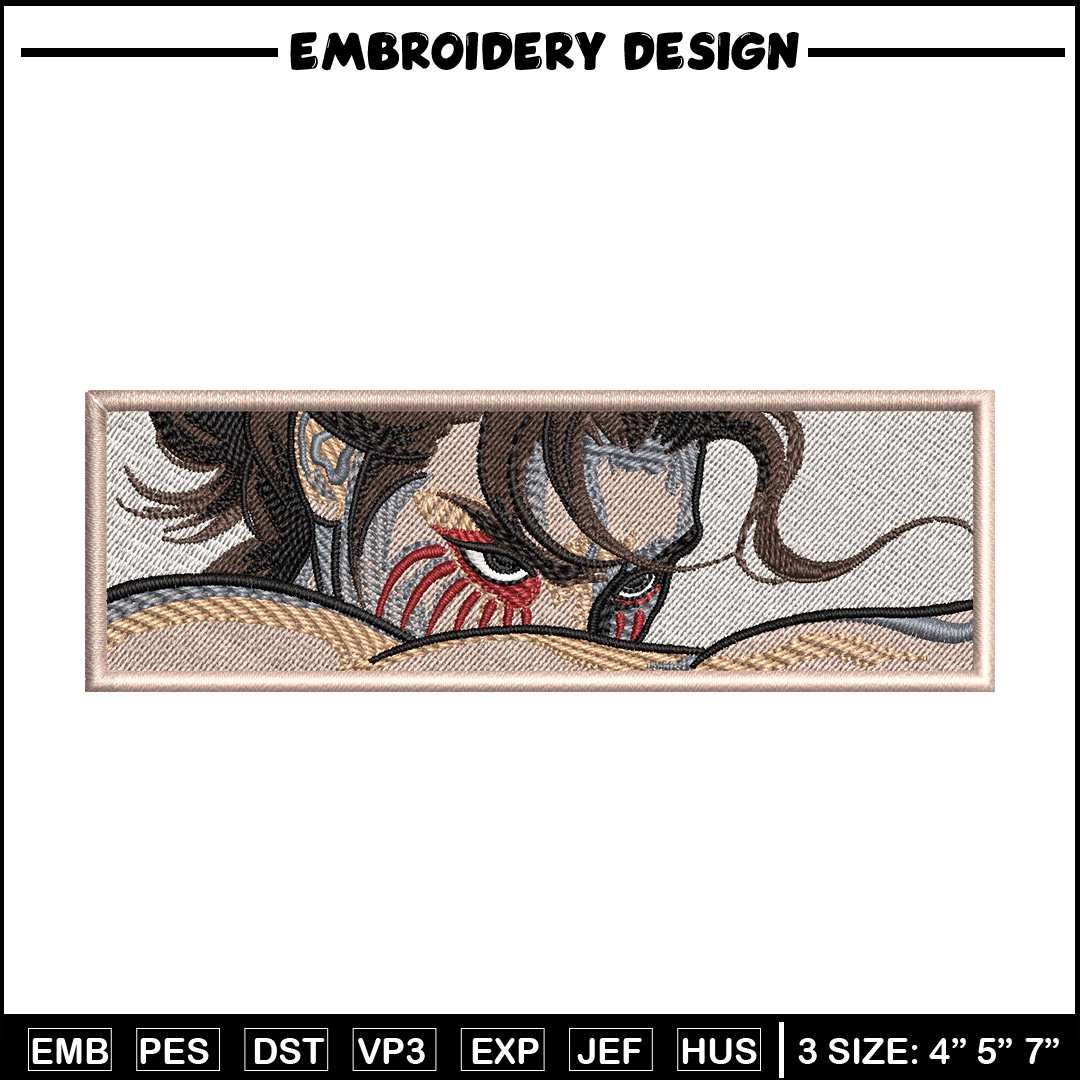Eren Fallen Angel embroidery design, Aot embroidery, Anime d | Inspire ...