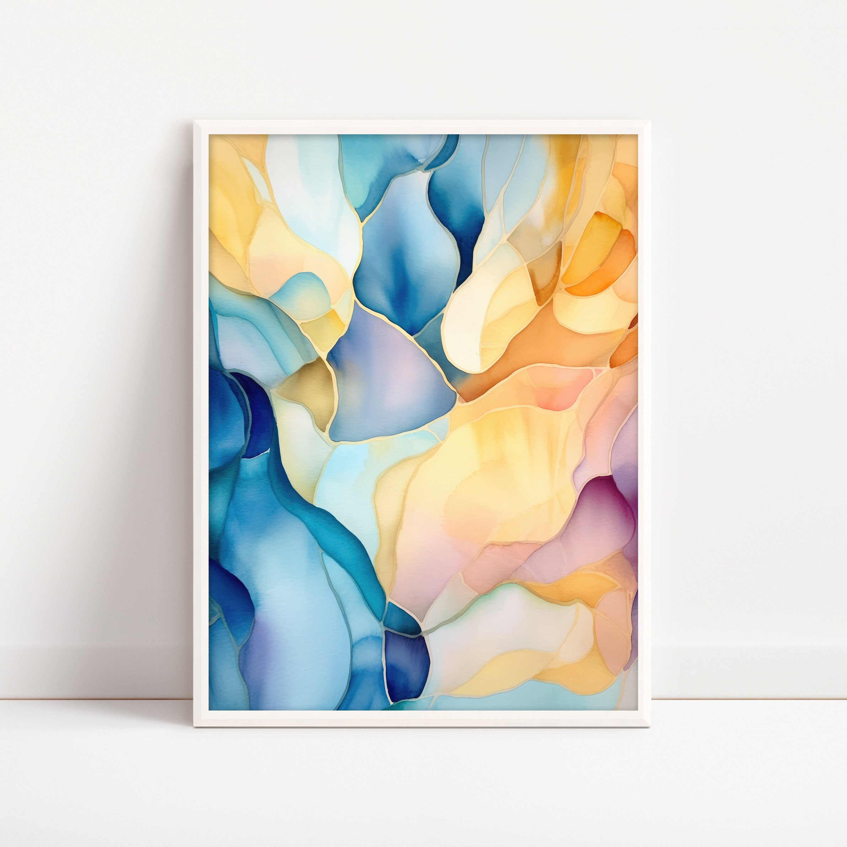 Abstract Printable Wall Art, Digital Download Art Print, Mar | Inspire ...