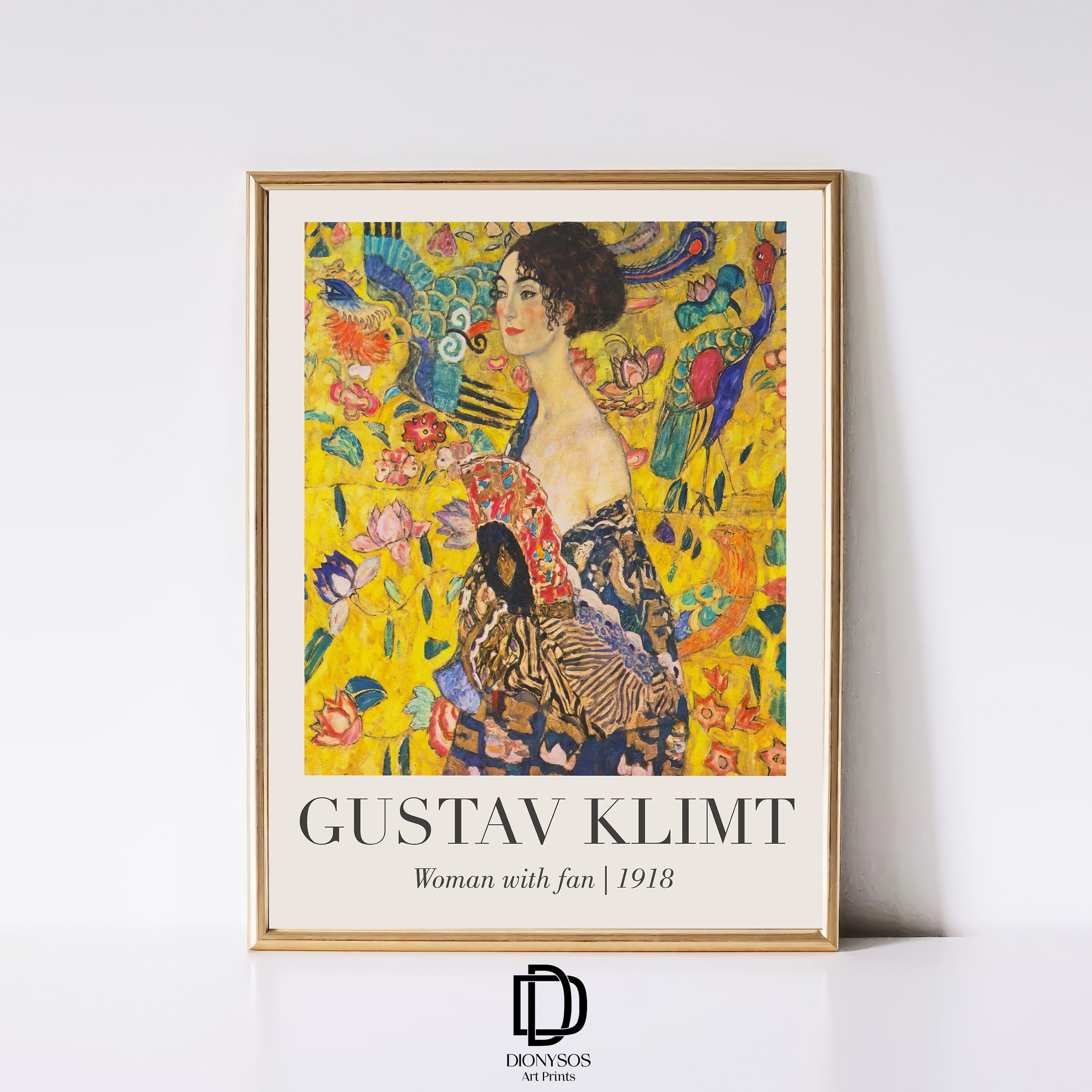 Gustav Klimt Portrait Print, Vintage Gustav Klimt Printable | Inspire ...