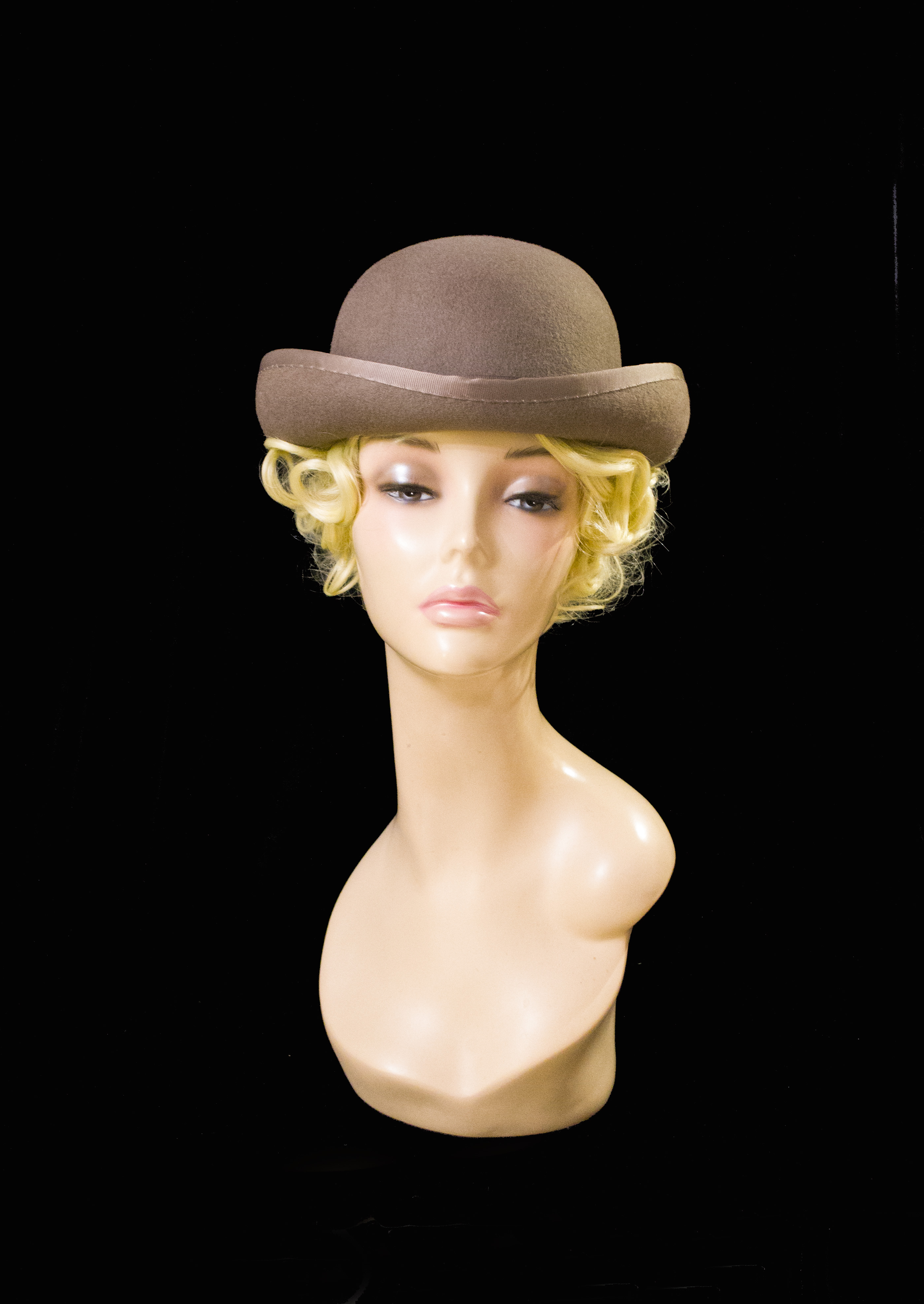 felt bowler, pillbox hat, felt hat, formal hat, homburg | Inspire Uplift