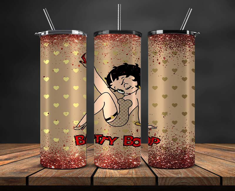 Betty Boop Tumbler Wrap, Betty Boop Png ,Betty Boop Design 1 - Inspire ...