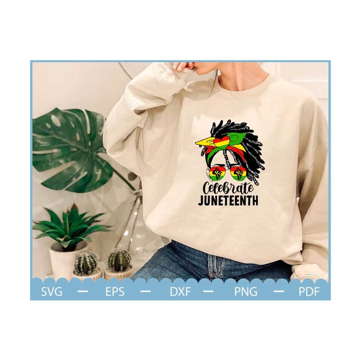 Juneteenth Celebrate Women Svg, Juneteenth Women's Svg, Free - Inspire ...