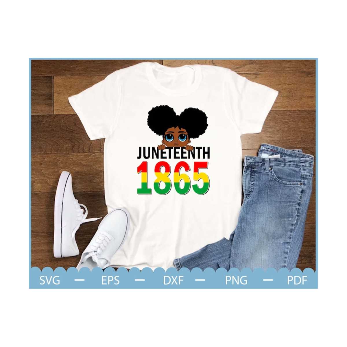 Juneteenth 1865 Girl Svg, Black Girl Svg, Juneteenth Baby Gi - Inspire ...