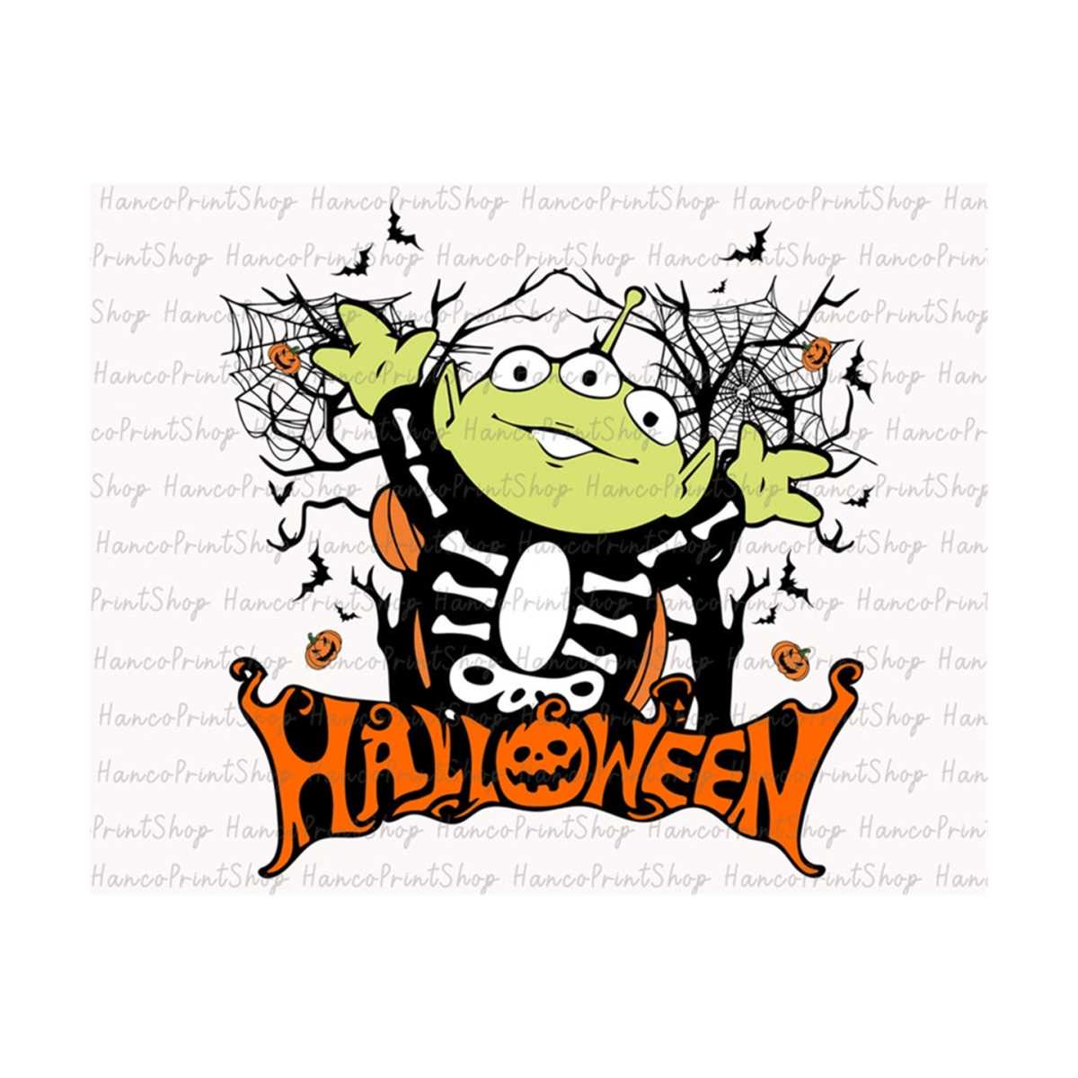 Retro Halloween Svg, Halloween Green Alien Svg, Spooky Vibes | Inspire ...
