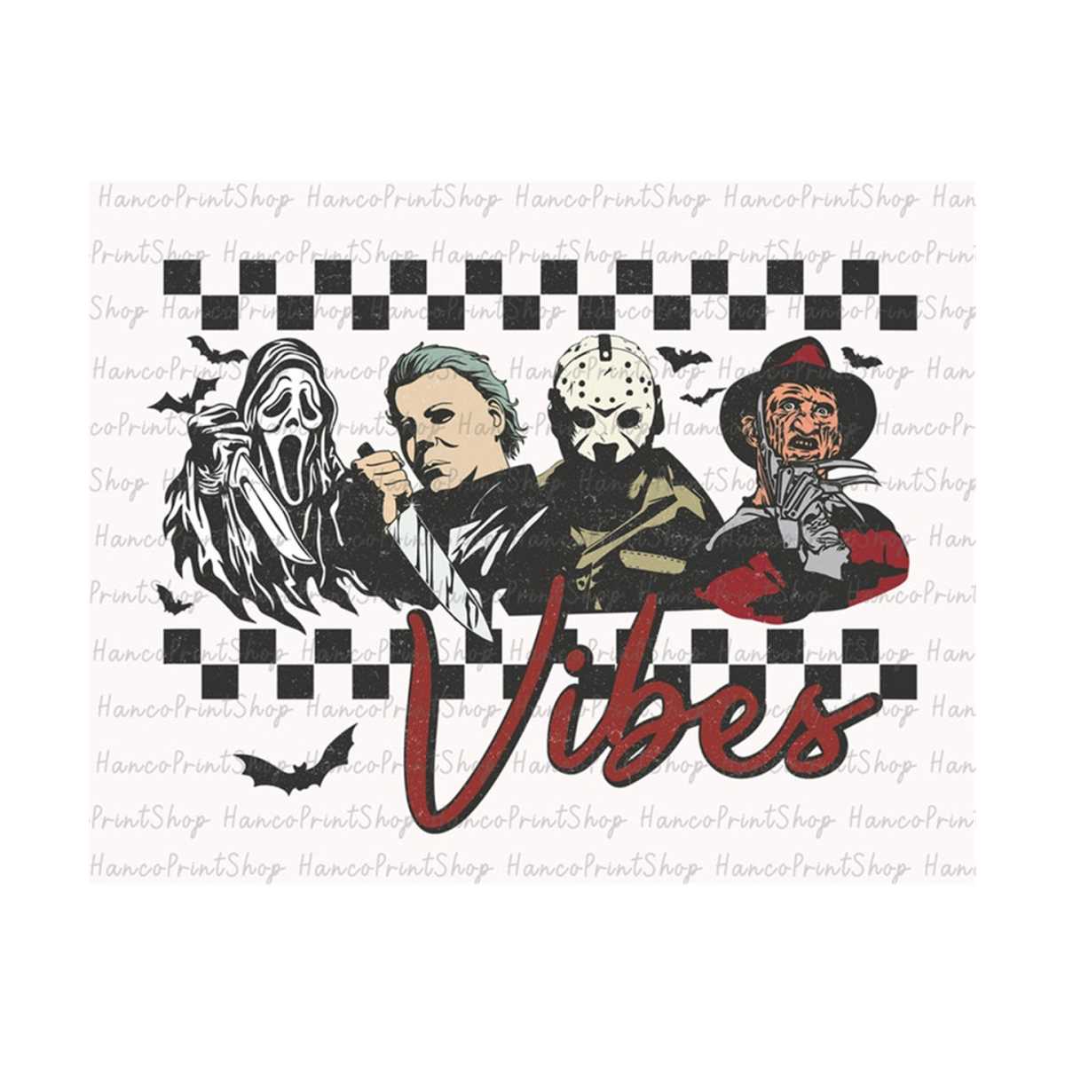 Halloween Horror Vibes PNG, Horror Characters Png, Halloween | Inspire ...
