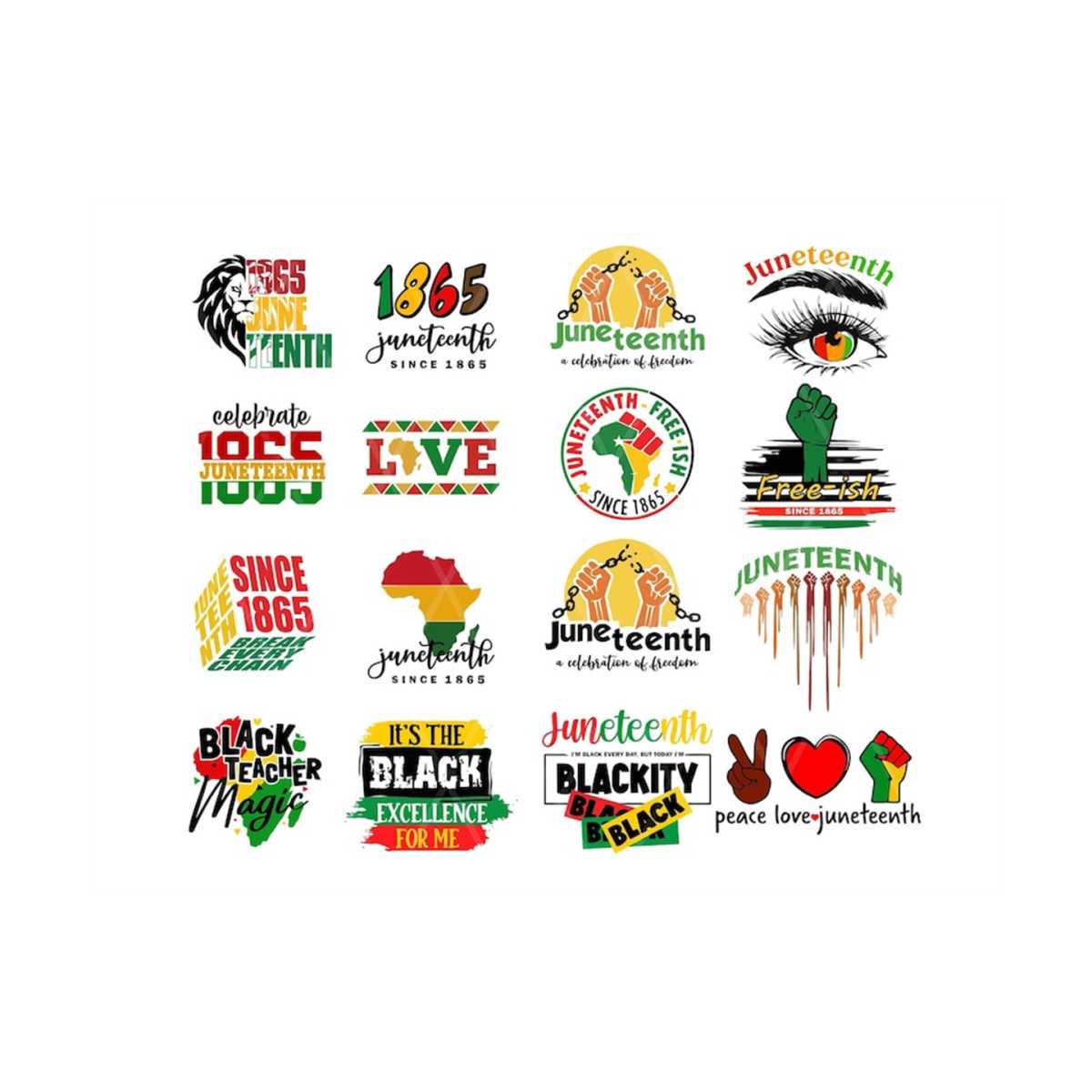 Bundle Juneteenth SVG , juneteenth svg for cricut, juneteent | Inspire ...