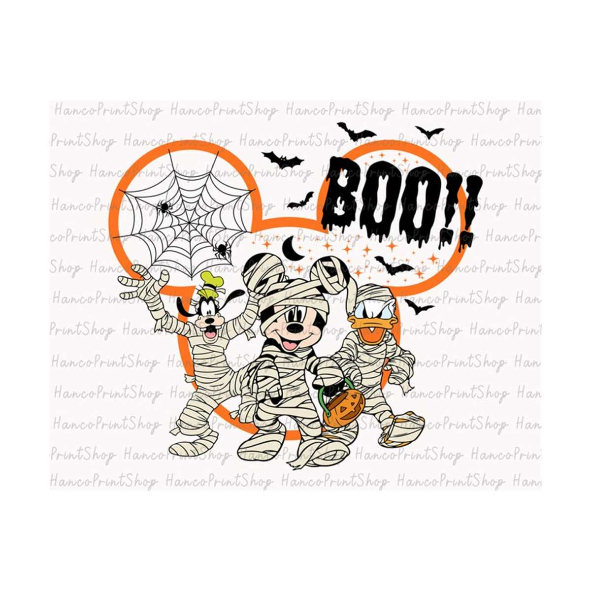 Halloween Mummy Mouse And Friends PNG, Halloween Boo Png, Tr | Inspire ...