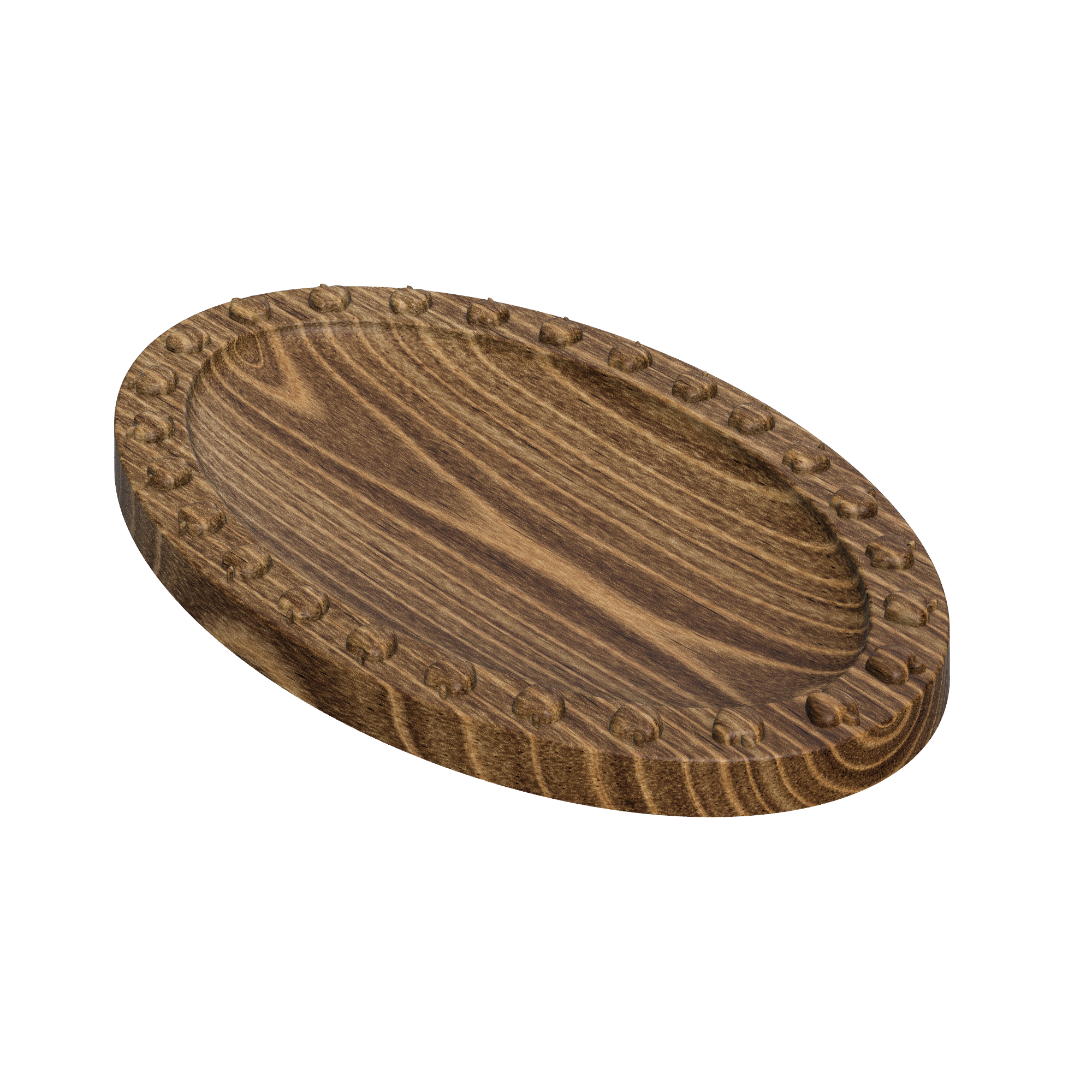 SERVING PLATE APPLES STL FILE FOR CNC | Inspire Uplift