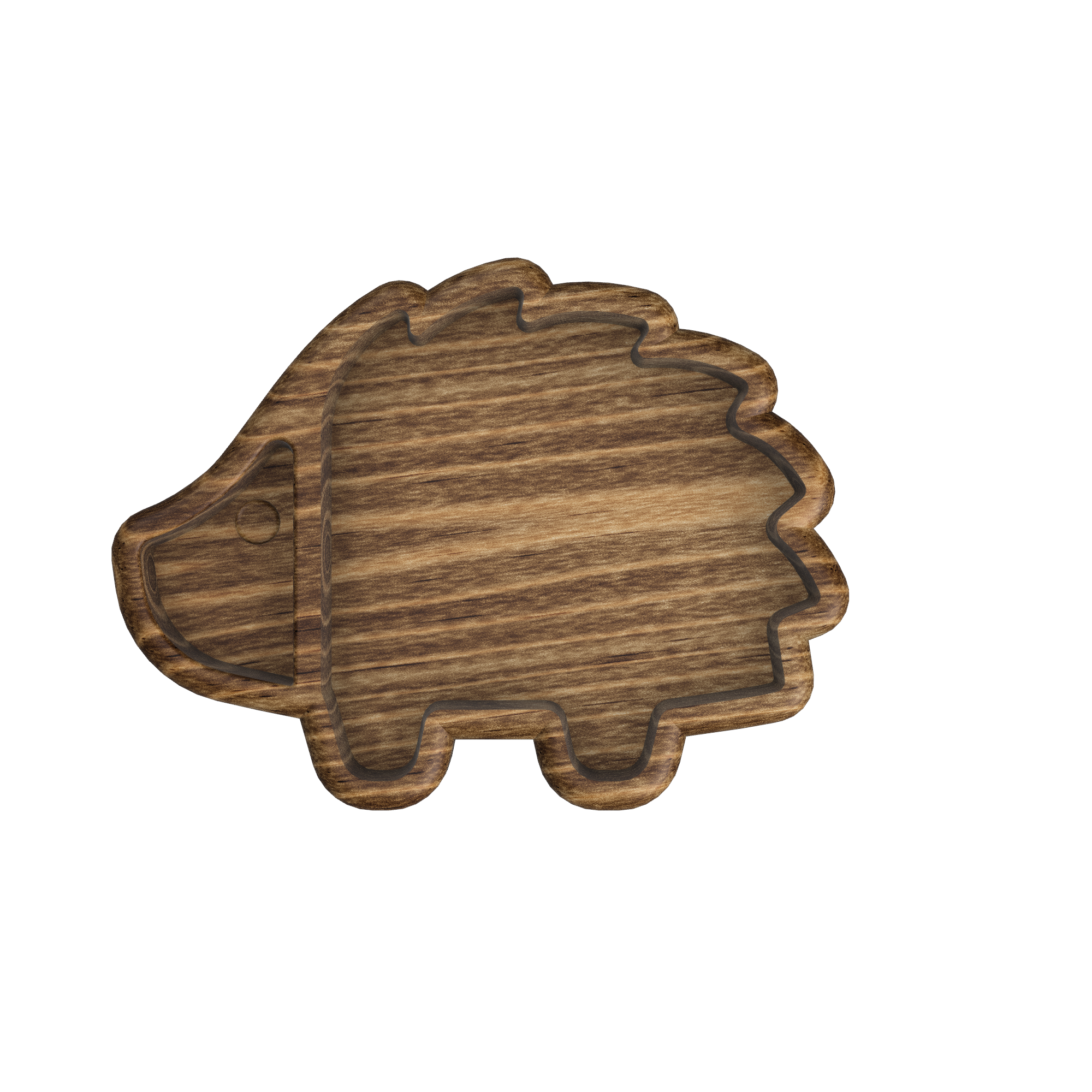 HEDGEHOG PLATE STL FILE FOR CNC | Inspire Uplift