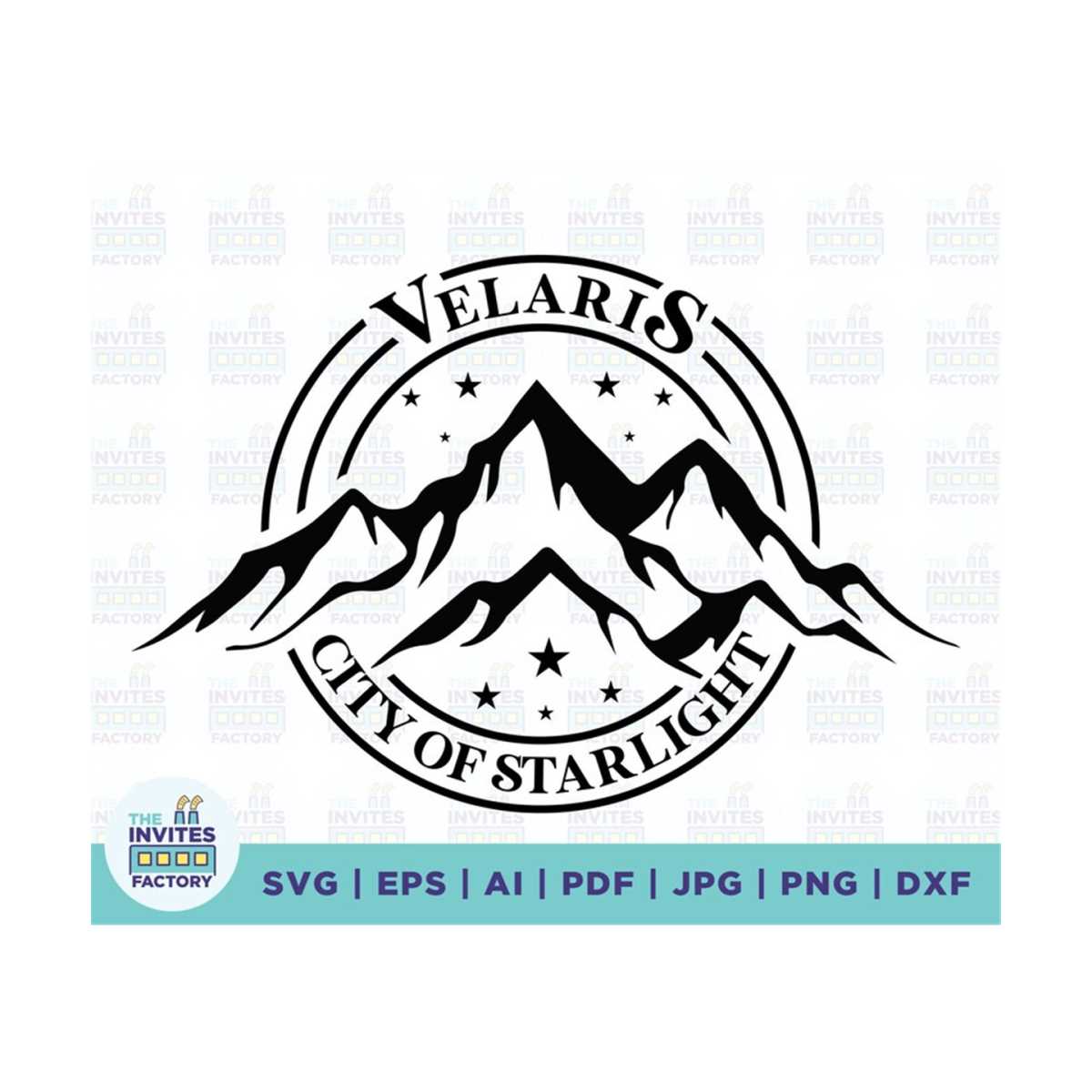 ACOMAF SVG, Court-City of Starlight-Rhysand-Feyre-Night Cour | Inspire ...