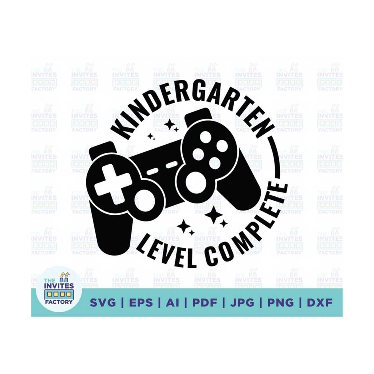 Kindergarten Level Complete svg, Kindergarten Graduation, Ki | Inspire ...